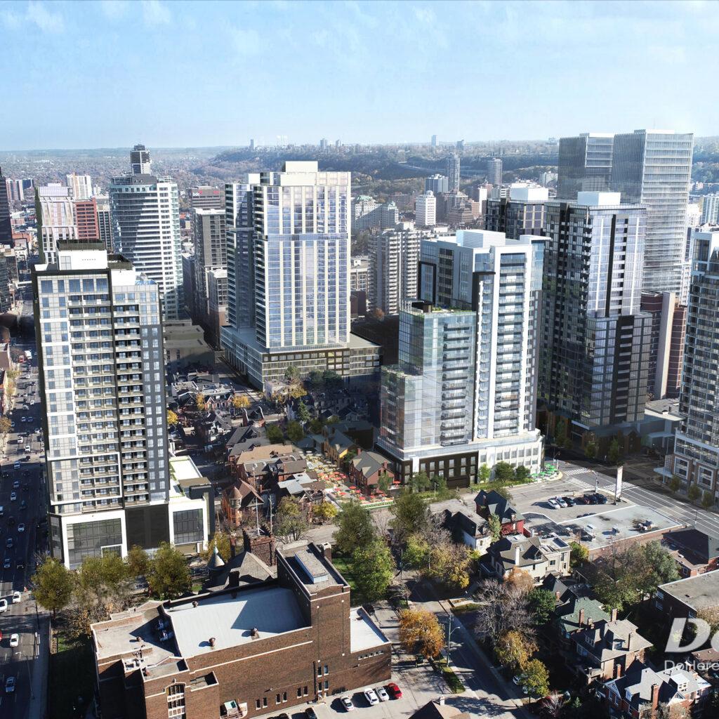 High Rise | Architectural Rendering 3D Exterior Digital Illustration