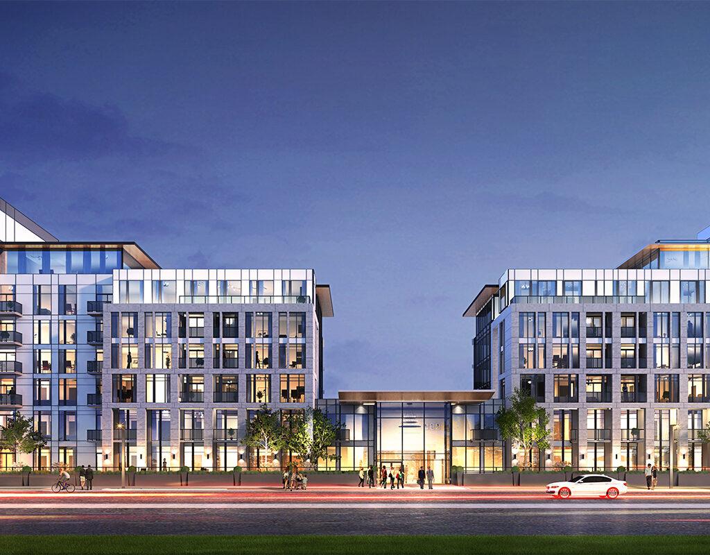 Low Rise | Architectural Renderings 3D Exterior Digital Illustration