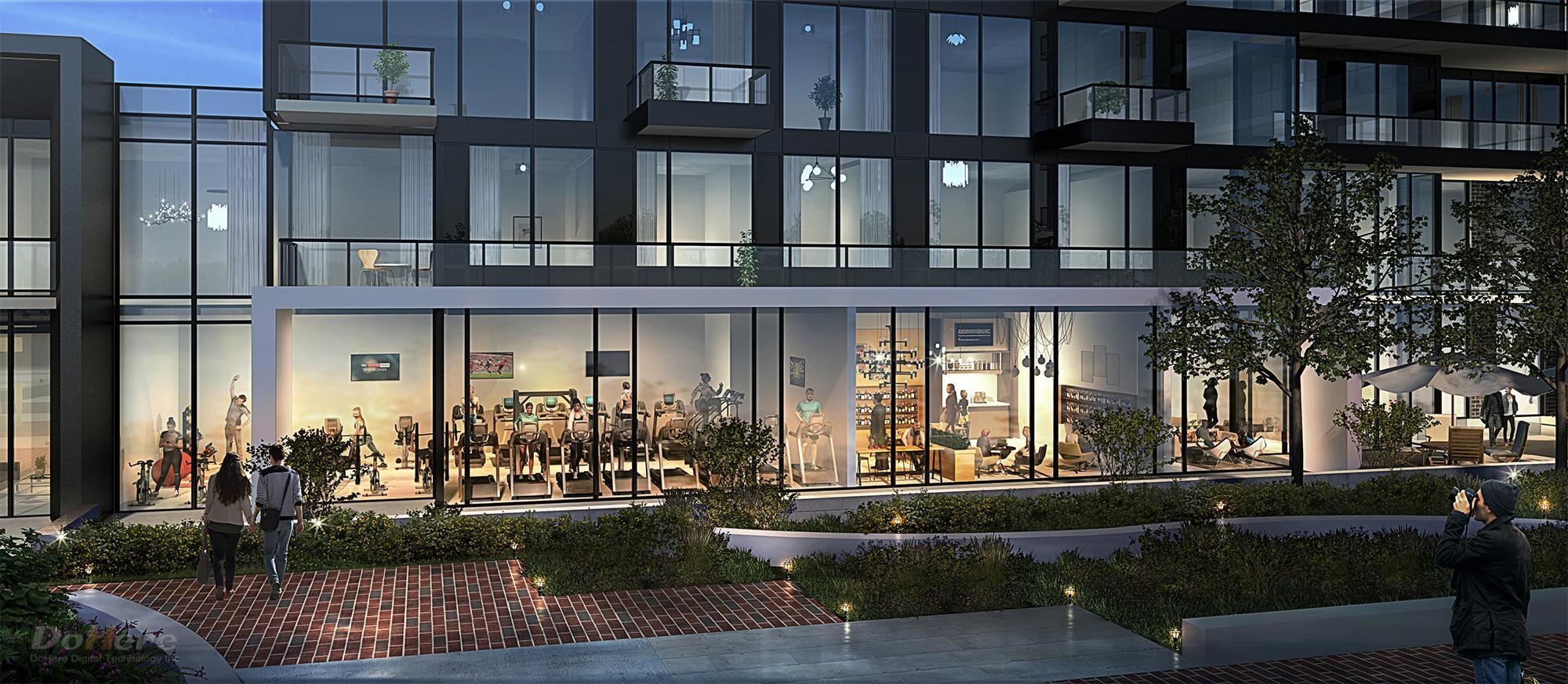 Low Rise | Architectural Renderings 3D Exterior Digital Illustration