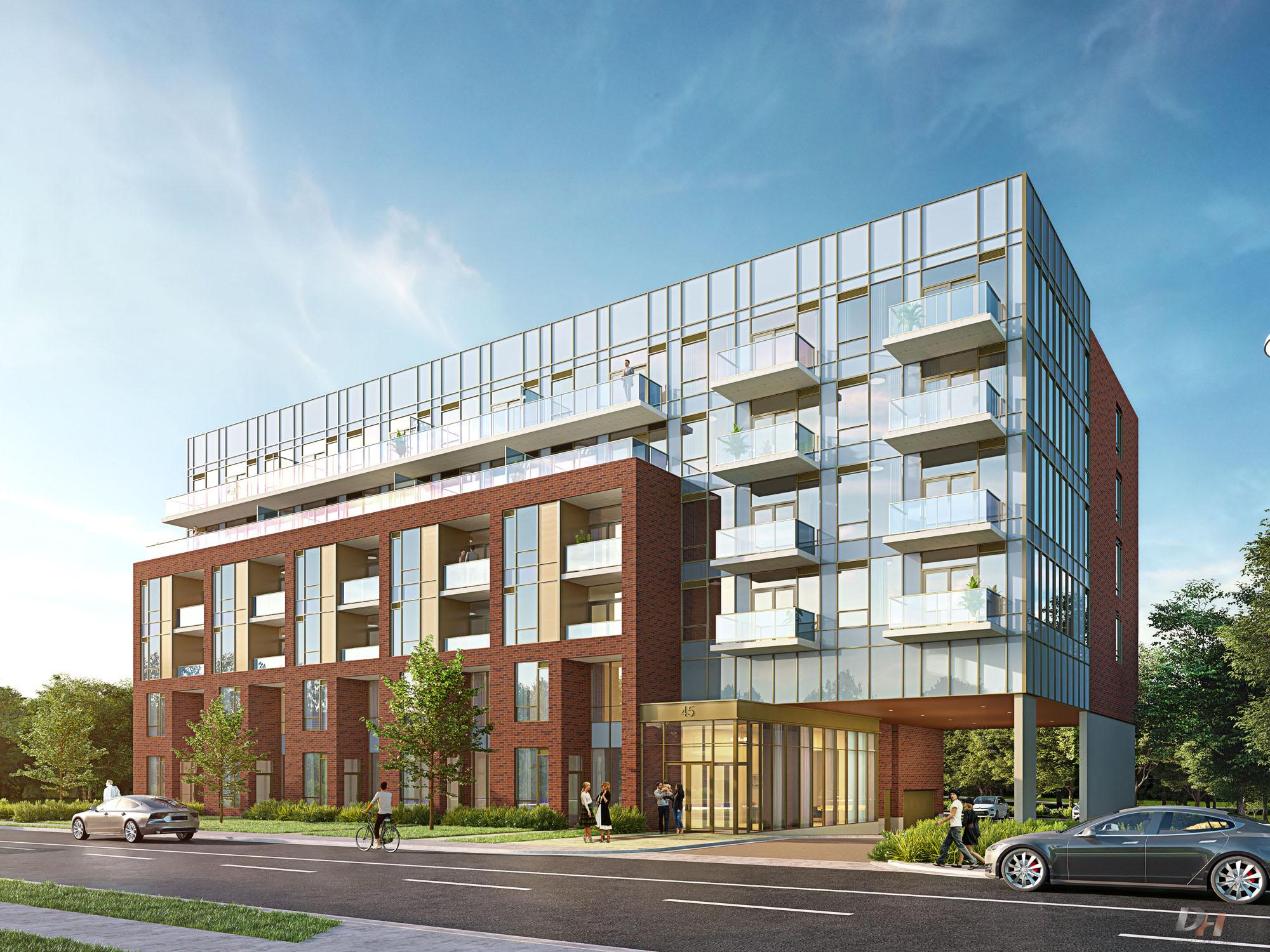 Low Rise | Architectural Renderings 3D Exterior Digital Illustration