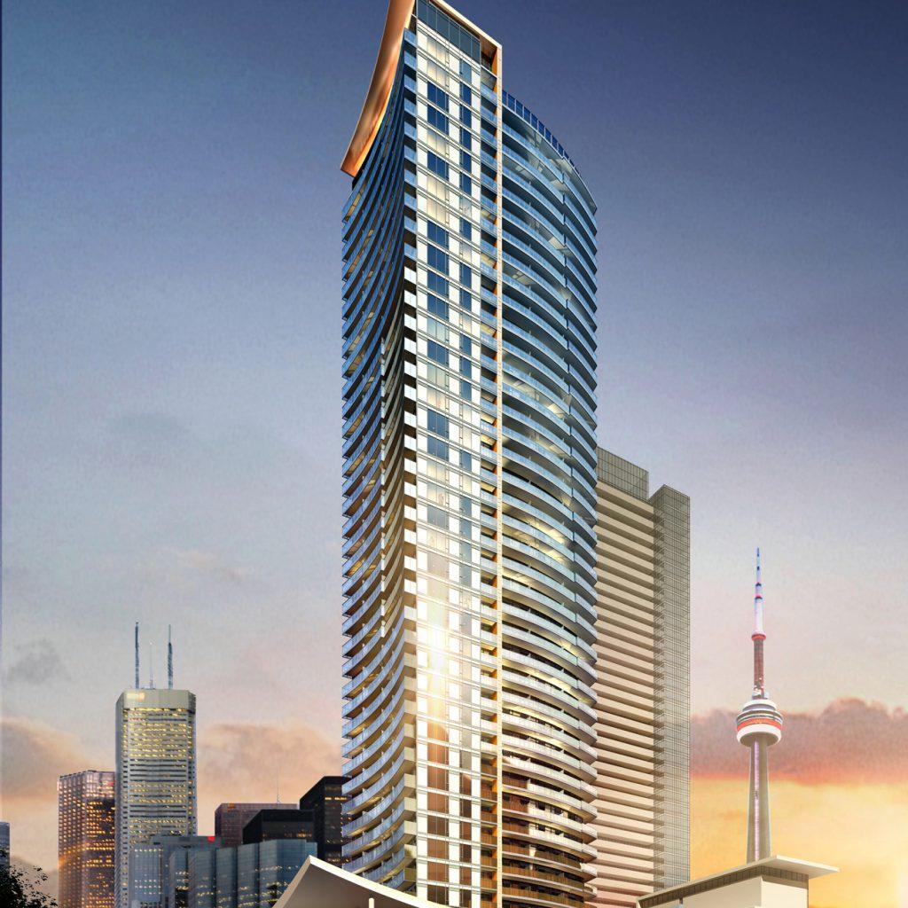 High Rise | Architectural Rendering 3D Exterior Digital Illustration