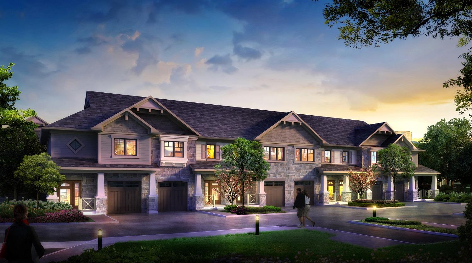 Detached houses and Townhomes | Architectural Renderings 3D Digital ...